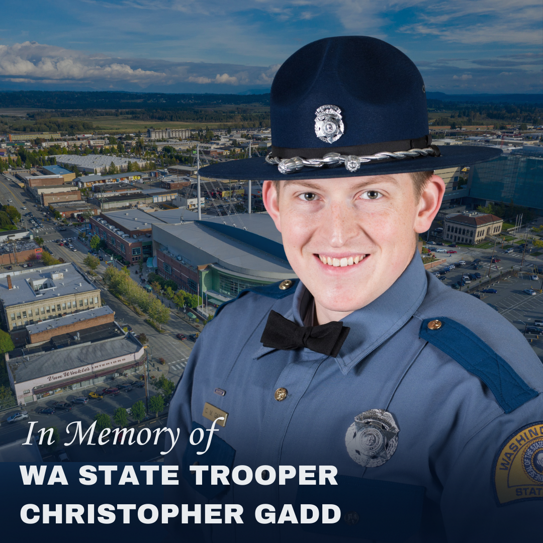 The memorial service for (WSP) Trooper Christopher Gadd | Angel of the ...